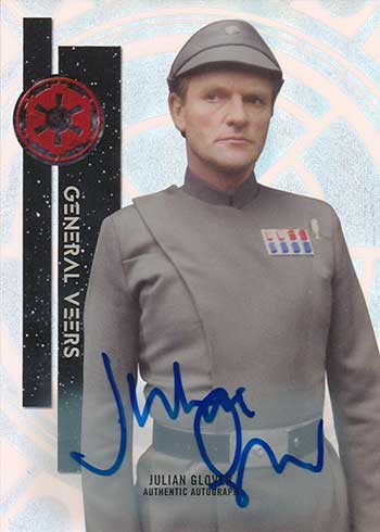 Top 10 Franchises with Julian Glover Autographs