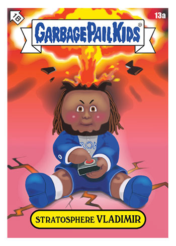 2022 Topps Garbage Pail Kids x MLB Series 1 Checklist, Details