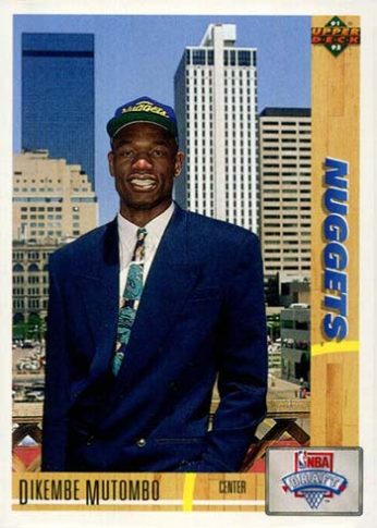 10 Career-Defining Dikembe Mutombo Basketball Cards