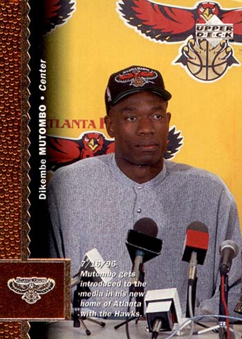 10 Career-Defining Dikembe Mutombo Basketball Cards