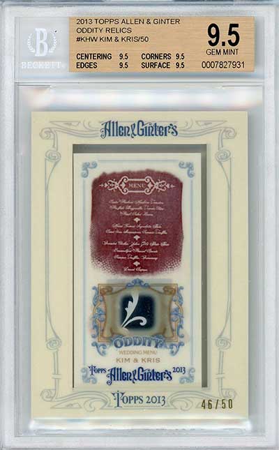 13 of the Weirdest Topps Allen & Ginter Baseball Cards Ever