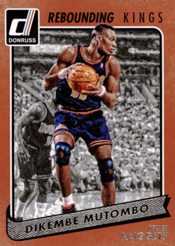 10 Career-Defining Dikembe Mutombo Basketball Cards