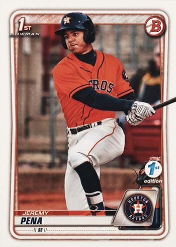 Jeremy Pena Rookie Card Guide and Other Key Early Cards