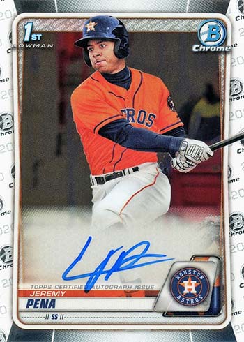 Jeremy Pena Rookie Card Guide and Other Key Early Cards
