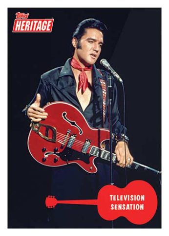 2022 Topps Heritage Elvis Presley Checklist, Pack Info