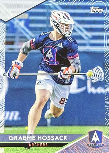 2022 Topps Premier Lacrosse League Checklist, Box Info