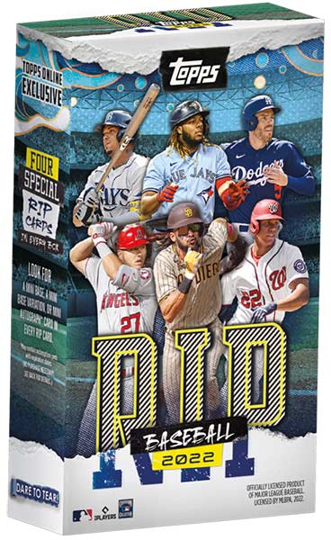 2022 Topps Rip Baseball Checklist, Team Set Lists, Details