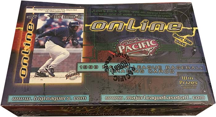 1998 Pacific Online Baseball Box Break, Review and Breakdown