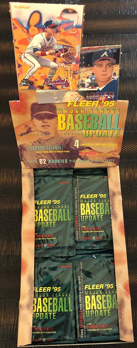 1995 Fleer Update Baseball Box Break, Review and Breakdown