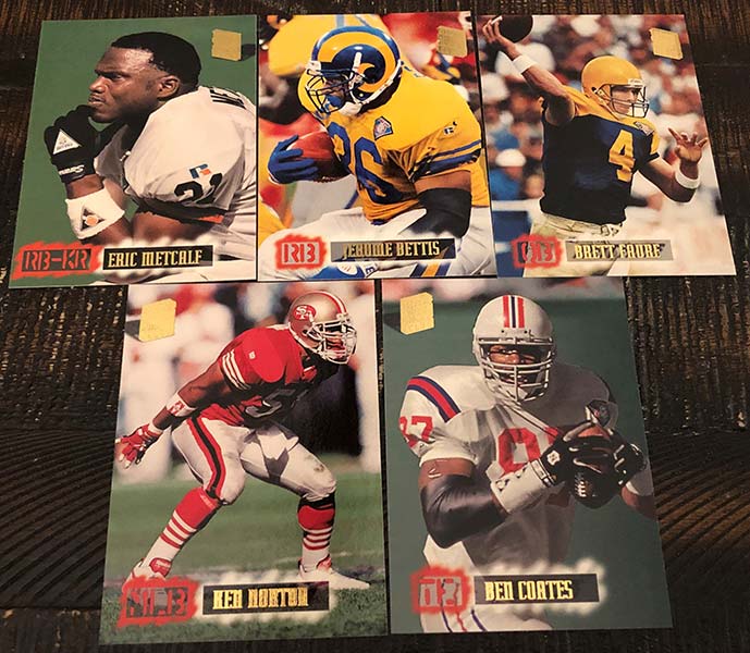 1994 Topps Stadium Club High Series Football Box Break, Review