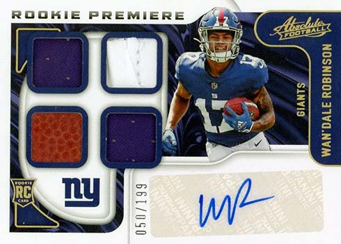 2022 Panini Absolute Football Checklist, Team Set Lists, Box Info