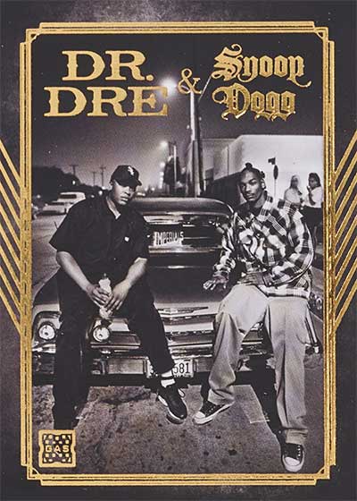 Dr. Dre, Snoop Dogg Trading Card for Chronic's 30th Anniversary