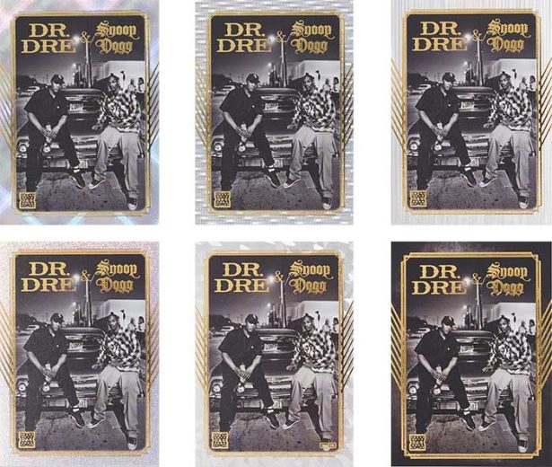 Dr. Dre, Snoop Dogg Trading Card for Chronic's 30th Anniversary