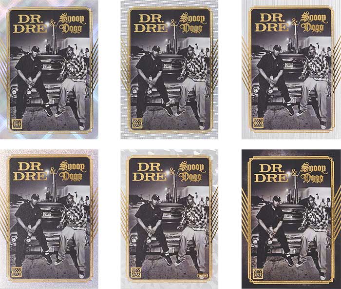 Dr. Dre, Snoop Dogg Trading Card for Chronic's 30th Anniversary