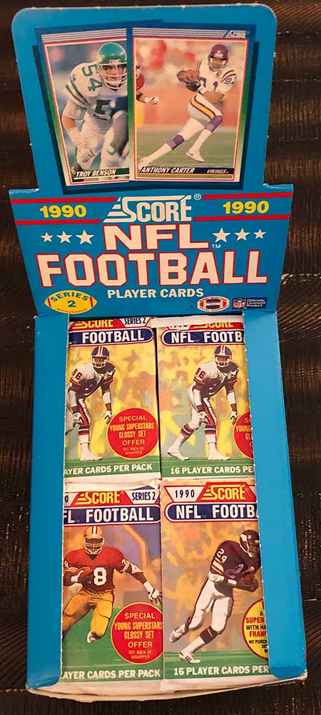1990 Score Series 2 Football Box Break, Review and Breakdown
