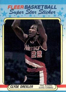 10 Clyde Drexler Basketball Cards That Tell the Story of His Career