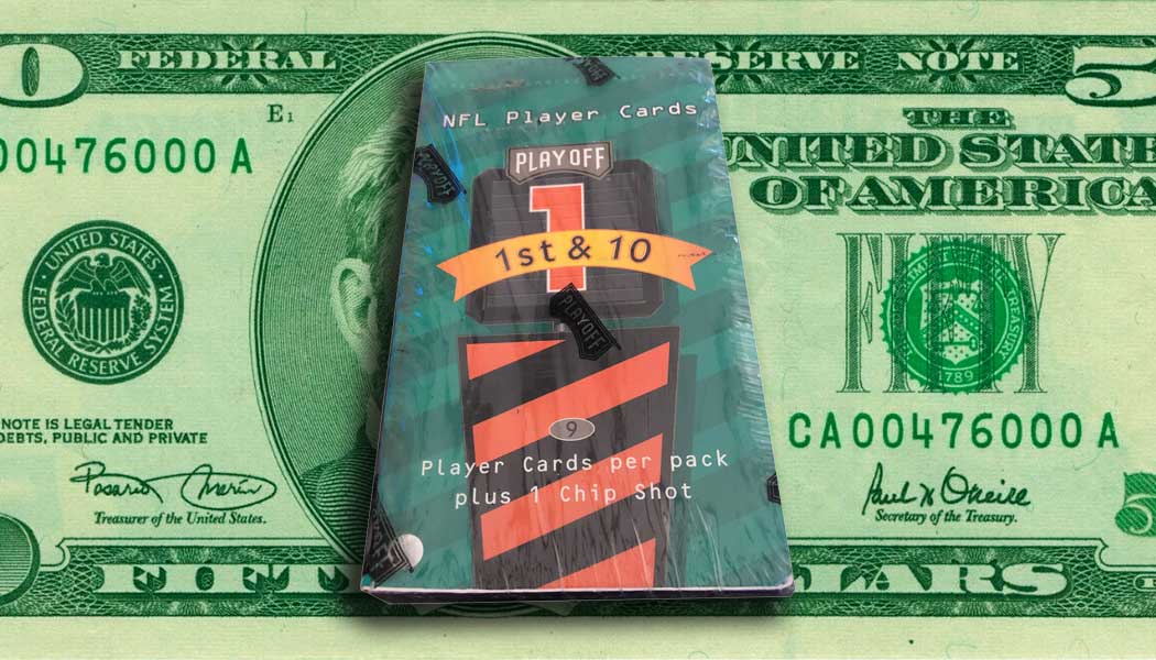 1997 Playoff First and Ten Football Box Break and Review