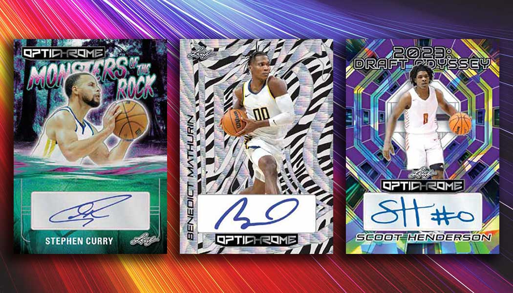 2022-23 Leaf Optichrome Basketball Checklist, Hobby Box Info