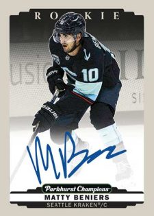 2022-23 Parkhurst Champions Hockey Checklist, Teams, Box Info
