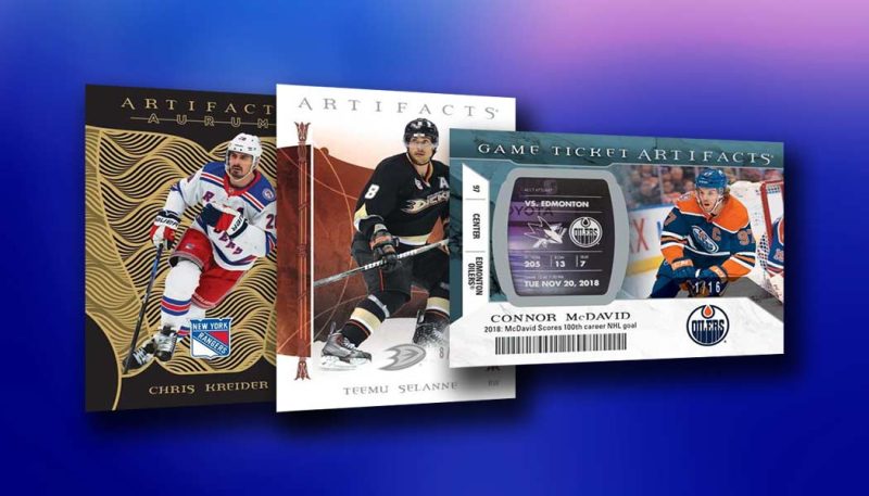 2025-26 Upper Deck Artifacts Hockey Checklist Details, Box Info