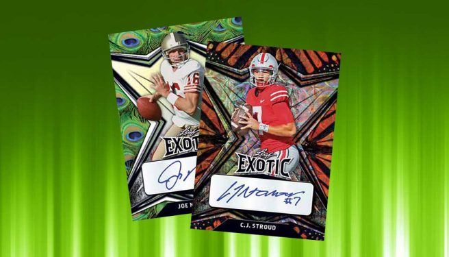 2022-23 Leaf Exotic Basketball Checklist, Hobby Box Info, Details