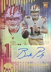 Brock Purdy Rookie Card Guide, Autographs and Collegiate Cards