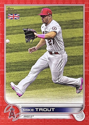 2022 Topps Baseball UK Edition Checklist, Team Sets, Box Info