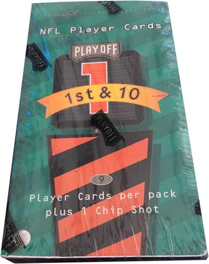 1997 Playoff First and Ten Football Box Break and Review