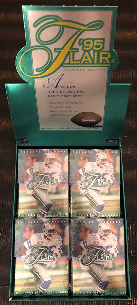 1995 Flair Football Box Break, Review and Breakdown