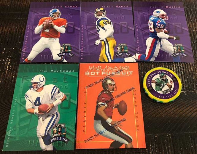 1997 Playoff First and Ten Football Box Break and Review