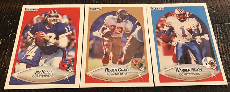 1990 Fleer Football Box Break, Breakdown And Review