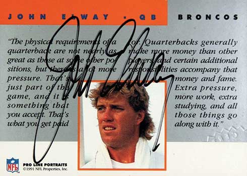 7 Greatest Football Card Autograph Sets of All-Time
