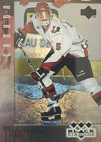 10 Career-Defining Joe Thornton Hockey Cards