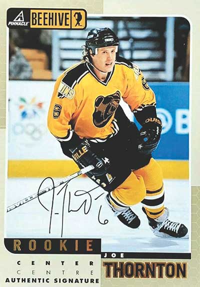 10 Career-Defining Joe Thornton Hockey Cards
