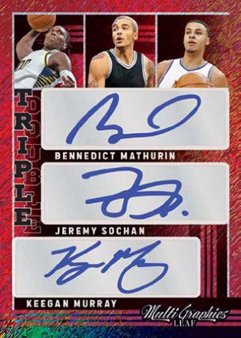 2022-23 Leaf MultiGraphics Basketball Checklist, Box Info, Details