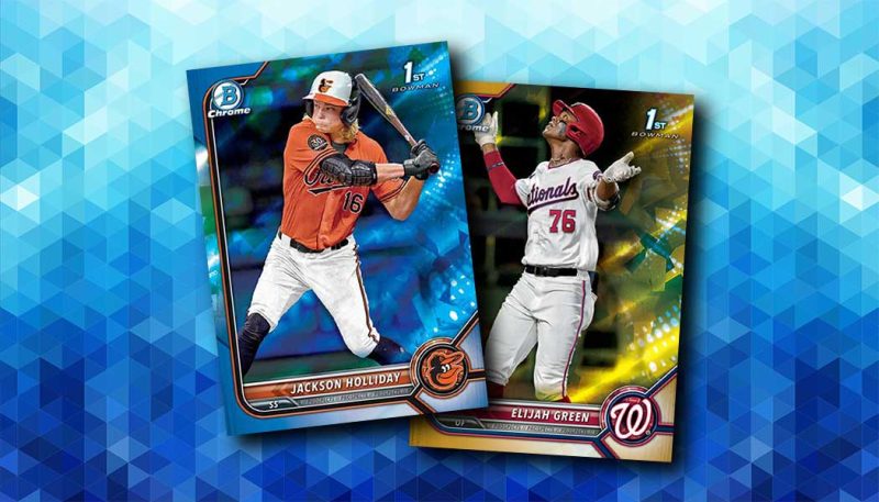 2023 Bowman Draft Sapphire Baseball Checklist, Teams, Box Info