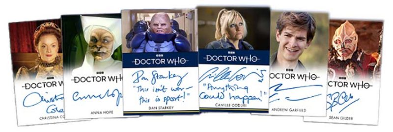 2023 Rittenhouse Doctor Who Series 1-4 Checklist, Box Info