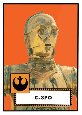 2023 Topps Throwback Thursday Star Wars Checklist, Variations