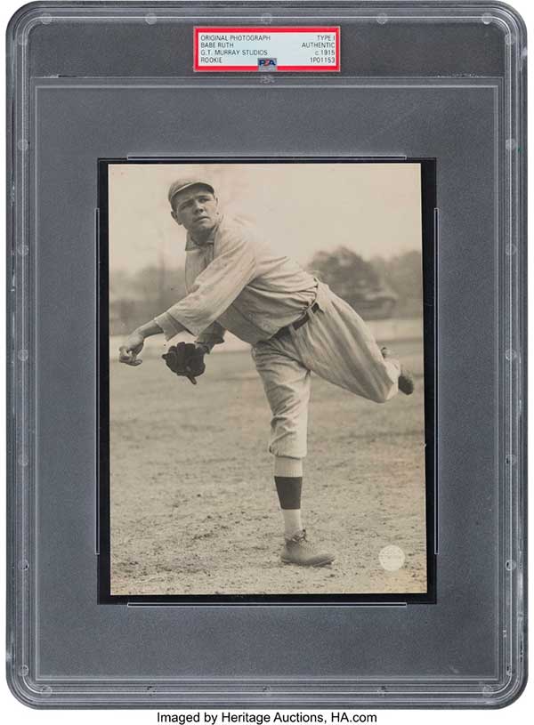 1916 M101-4 Sporting News Babe Ruth Tops $1.7 Million - Beckett News