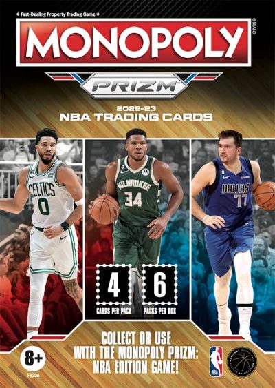 2022-23 Panini Monopoly Prizm Basketball Checklist, Teams, Info