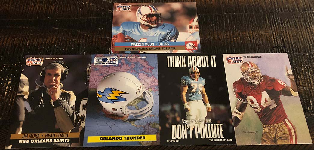 1991 Pro Set Series 1 Football Box Break, Review and Breakdown
