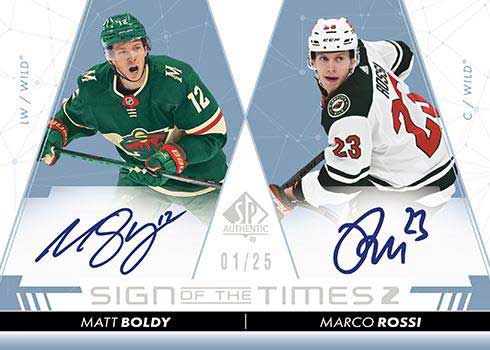 2022-23 SP Authentic Hockey Checklist, Team Set Lists, Box Info
