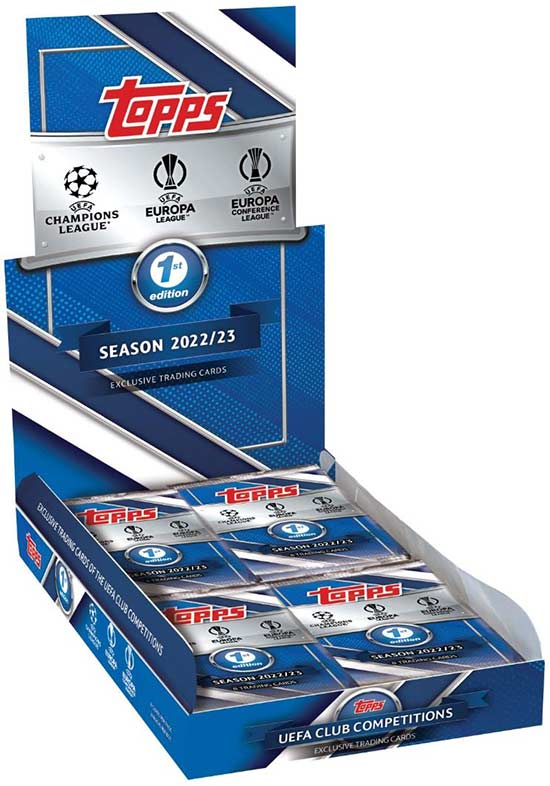2022-23 Topps UEFA Club Competitions 1st Edition Checklist, Info