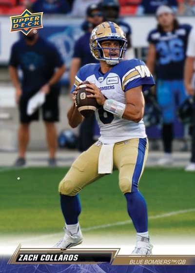 2023 Upper Deck CFL Hobby Box Info, Card Details
