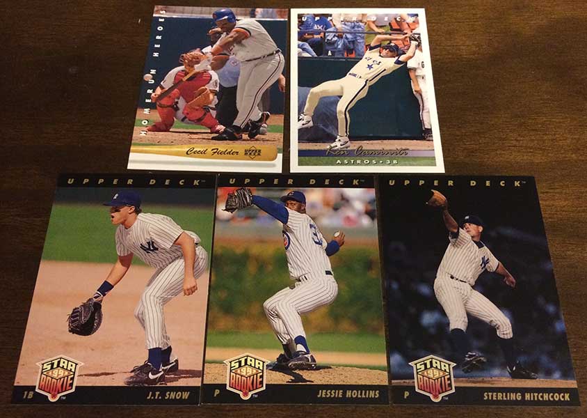 1993 Upper Deck Series 1 Baseball Jumbo Box Break, Review