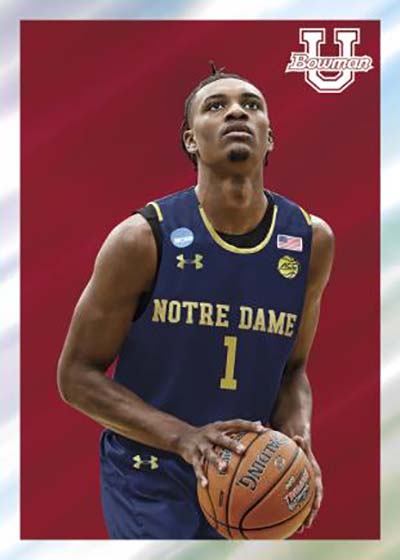 2022-23 Bowman Chrome University Basketball Checklist, Box Info 2022-23 Bowman Chrome University Basketball Checklist, Box Info