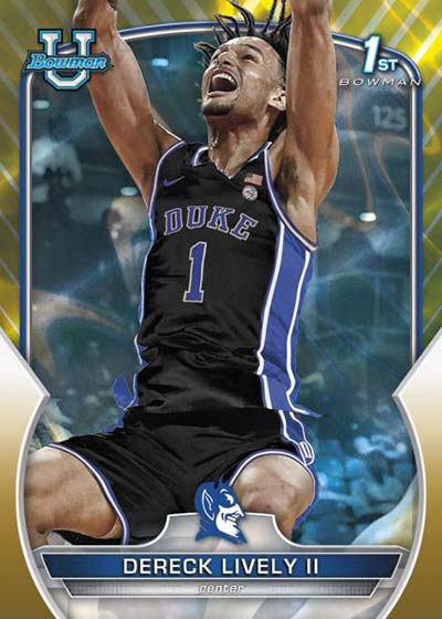 2022-23 Bowman Chrome University Basketball Checklist, Box Info 2022-23 Bowman Chrome University Basketball Checklist, Box Info