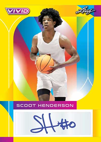 2022-23 Leaf Vivid Basketball Checklist, Box Info, Release Date