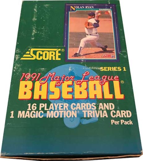 1991 Score Series 1 Baseball Box Break, Review and Breakdown