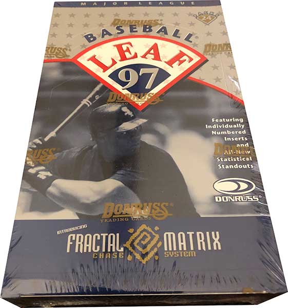 1997 Leaf Series 1 Baseball Box Break, Review and Breakdown